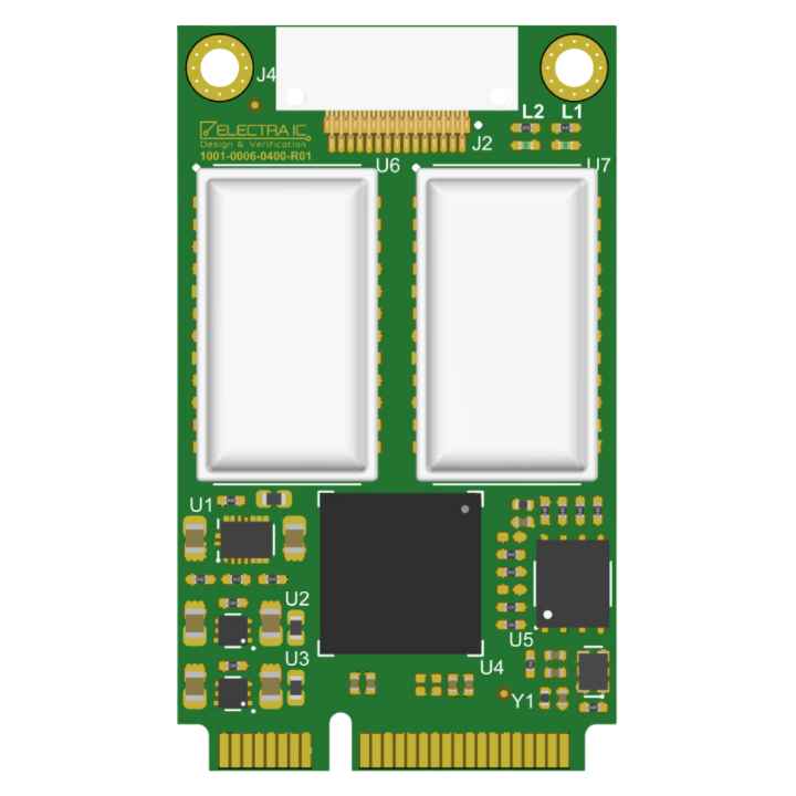 Full-Mini Card Form Factor F2 mPCIe MIL-STD-1553 Board | Electra IC